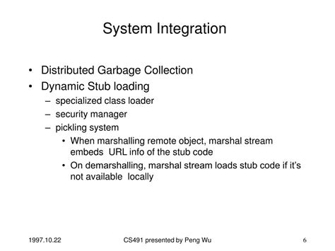 Ppt Java Distributed Object System Powerpoint Presentation Free