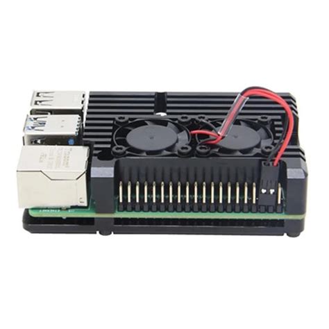Boîtier Aluminium Avec Double Ventilateur Pour Raspberry Pi 4 Test Et Avis