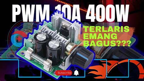 Review Module Pwm 10a 400 Watt Variable Pwm Motor Speed Controlled