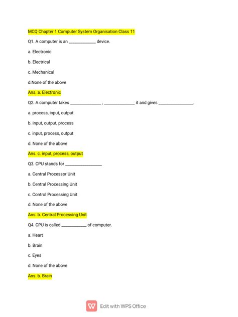 Computer System Organization 2 Pdf