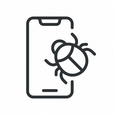 Phone Bug Mobile Virus Smartphone Icon Download On Iconfinder