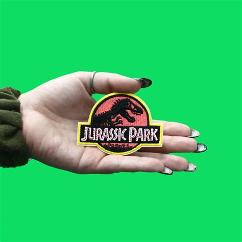 Jurassic Park Morale Patches Sg Seller Hook And Loop Morale Patches