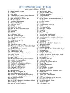 100 Top Western Songs By Rank 100 Top Western Songs By Rank Pdf Pdf4pro