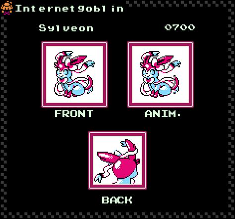 Sylveon Back Sprite
