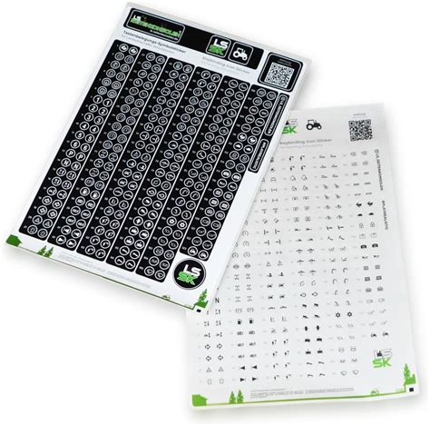 Button Assignment Symbol Sticker V3 Ls Seitenkonsolen 123 Symbols