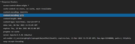 Ajax How To Disable Gzip On Php Fpm For A Request Stack Overflow