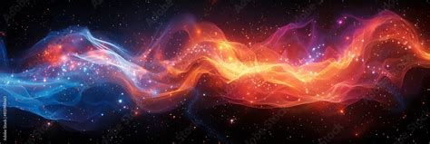 Quantum Field Theory Illustration Depicting Quantization Of Continuous Fields To Discrete