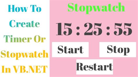 How To Create A Countdown Timer In Vb Net At Ali Wynyard Blog