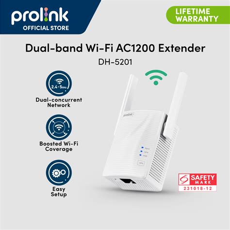 [bestseller] Prolink Ac1200 Ax1500 Dual Band Wi Fi Extender Wifi Router Repeater Range