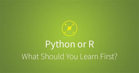 Udacity On Linkedin How To Choose Between Learning Python Or R First Udacity
