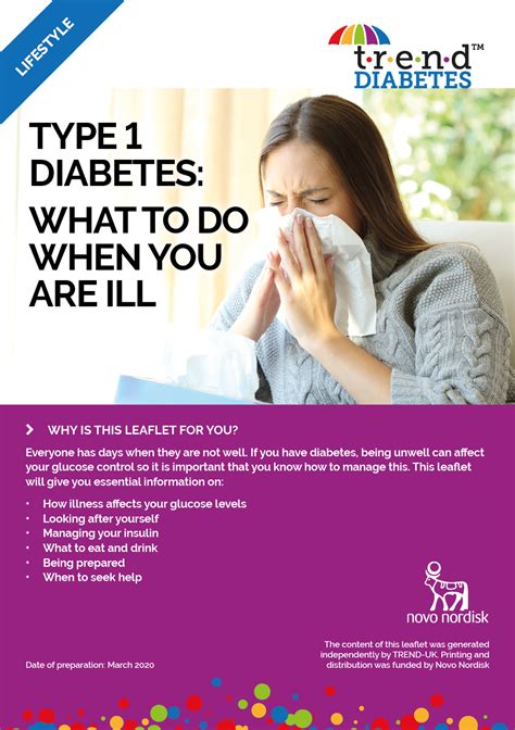 Type 1 Diabetes What To Do When You Are Ill Trend Diabetes