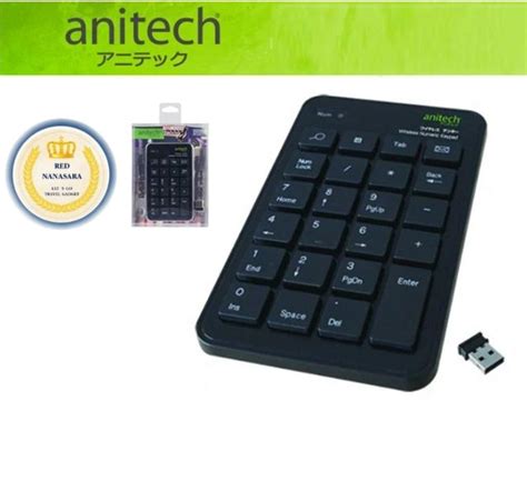 Anitech Wireless Numberic Keyboard แป้นพิมพ์ตัวเลข รุ่นn181 Th