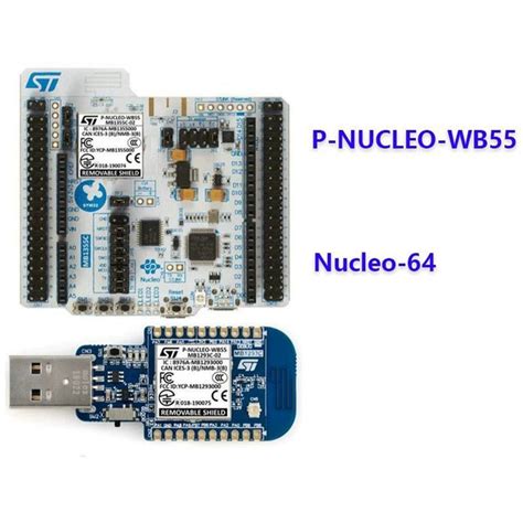 Модуль разработки P Nucleo Wb55 Nucleo 64 Stm32wb55 Arm Cortex M0 купить с доставкой по