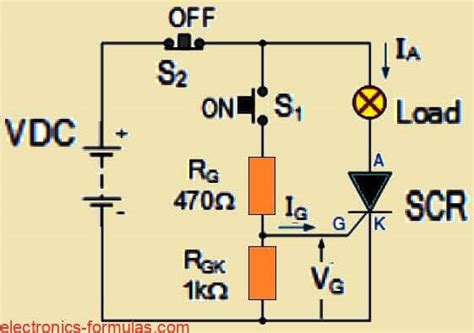 Scrthyristor Circuit Configurations Homemade Circuit Projects
