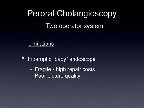 Ppt Cholangioscopy Powerpoint Presentation Free Download Id 3430087