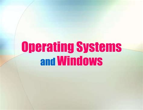 Operating Systems Basics Graphical User Interfaces Guis Gui Tools