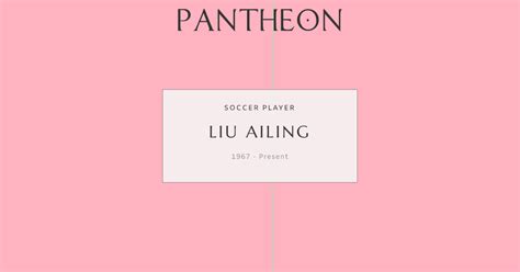 Liu Ailing Biography Pantheon