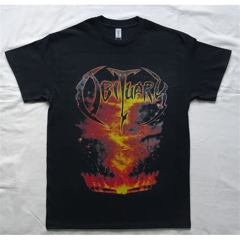 Obituary Dying Of Everything Official T Shirt New Florida Death Metal