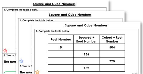Year 6 Square And Cube Numbers Lesson Classroom Secrets Classroom Secrets