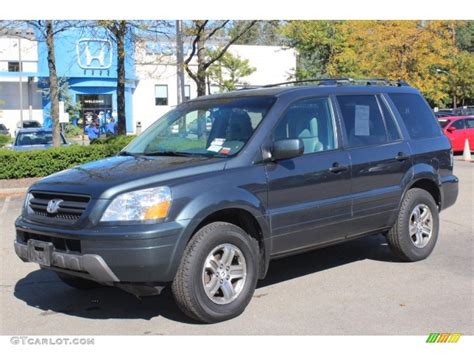 2004 Sage Brush Pearl Honda Pilot Ex L 4wd 71532221 Photo 4