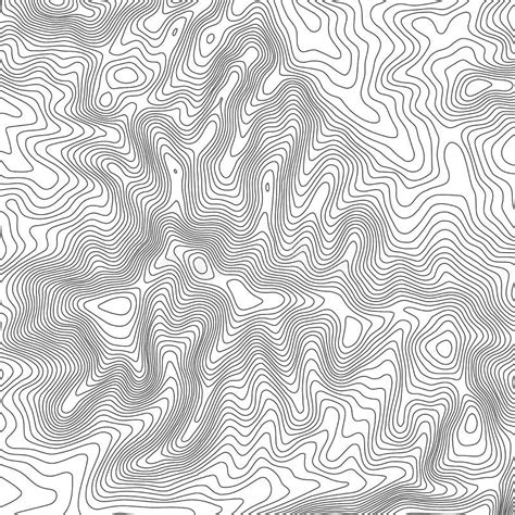 Topographic Map Background With Space For Copy Line Topography Map Contour Background