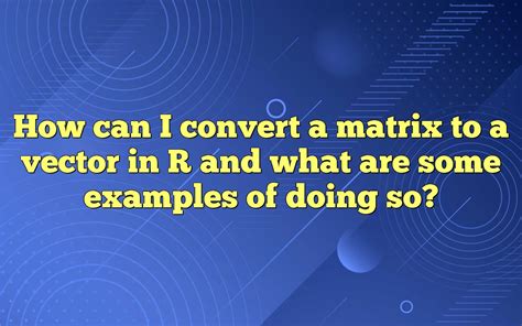 Orthogonal Vectors Example