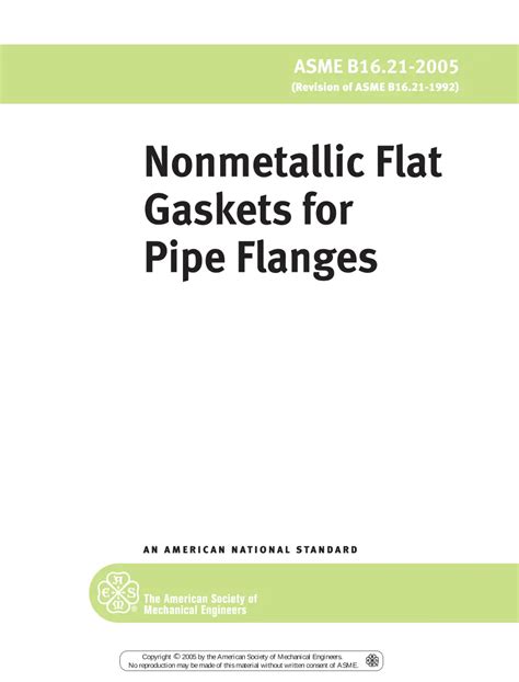 Asme B16 21 2005 Pdf