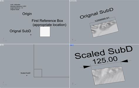 Subd Scaling Graphic Bug Subd Mcneel Forum