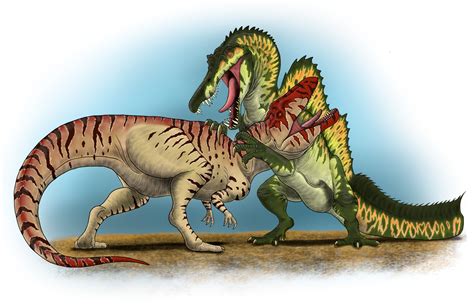 Spinosaurus Versus Carcharodontosaurus Spinosaurus Planet Dinosaur