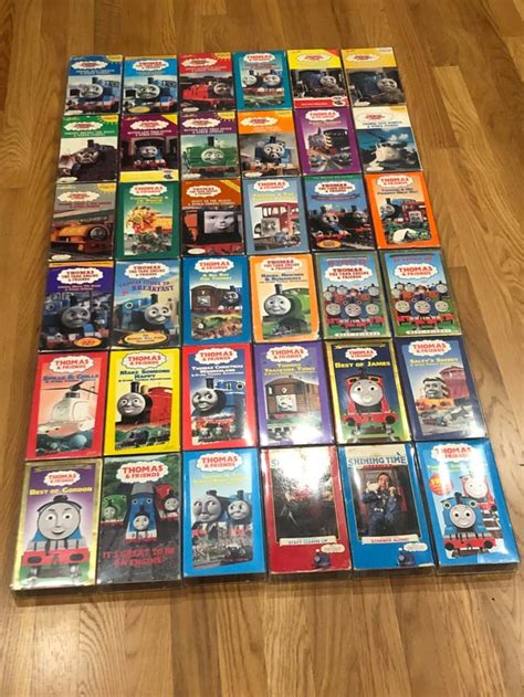 My Updated Thomas And Friends Us Vhs Collection Rthomasthetankengine