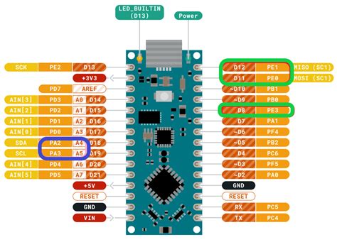 Nanoevery Digital Pins On Board Are Analog Function Pins Of Chip