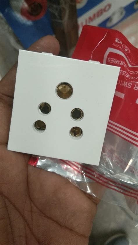 10a Modular Switch Socket Combination Polycarbonate At ₹ 15 Piece In New Delhi