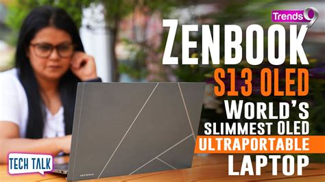 Asus Zenbook S Oled World S Slimmest Lightest Book Technology News News Live