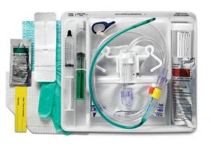 Medline Silvertouch 100 Silicone 1 Layer Foley Catheter Tray Drain