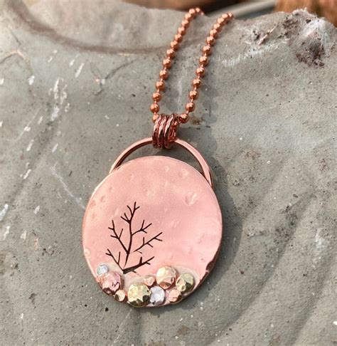 Landscape Necklace Nature Inspired Unique Holiday T Sister Daughter