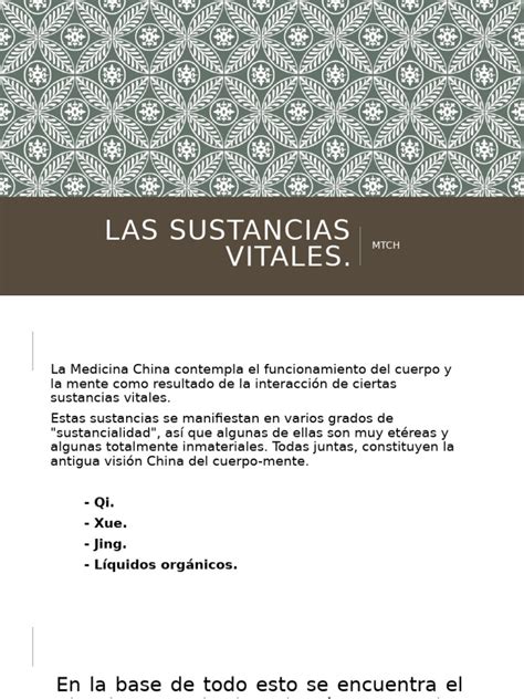 Las Sustancias Vitales Pdf