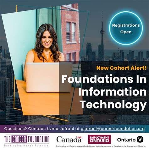 The Career Foundation On Linkedin It Techcareers Cloudcomputing Cybersecurity Canada