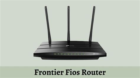 Frontier Fios Router Login Quick Guide And Password Reset