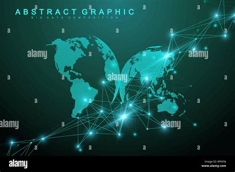 Big Data Visualization Graphic Abstract Background Communication Perspective Backdrop