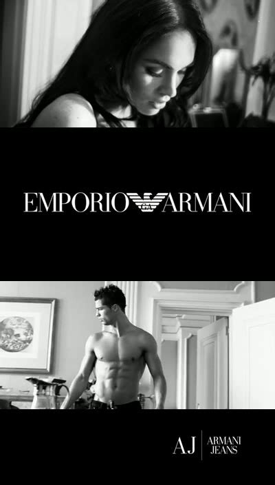 Megan Fox And Cristiano Ronaldo In New Armani Videos