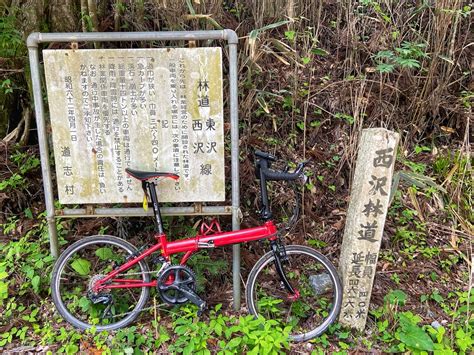山伏峠林道西沢線林道東沢線林道道坂菜畑線道志みち旧道ぶらり旅 ミニベロ迷走記