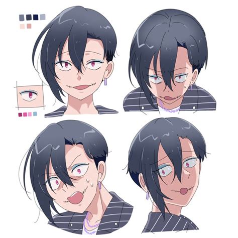 アニメ表情集風イラスト制作 SKIMAスキマ