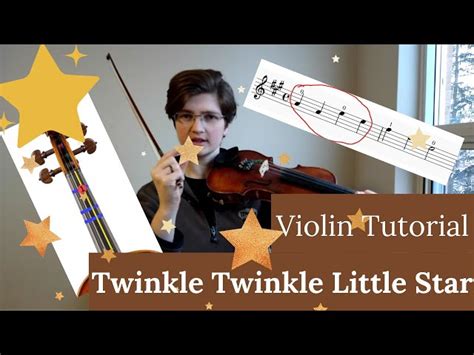 Violin Sheet Music For Beginners Twinkle Twinkle Little Star