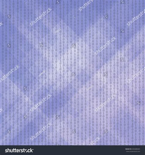 Vector Algorithm Binary Data Code Decryption Stock Vector Royalty Free