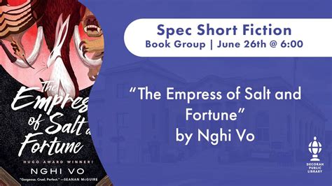 speculative fiction book group short fiction decorah public library