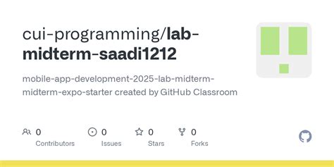 Lab Midterm Saadi1212appjson At Main · Cui Programminglab Midterm