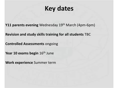 Ppt Welcome To Our Year 10 Target Setting Evening Powerpoint Presentation Id 6709355