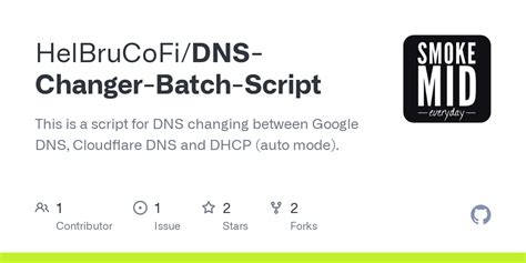 Github Helbrucofi Dns Changer Batch Script This Is A Script For Dns Changing Between Google