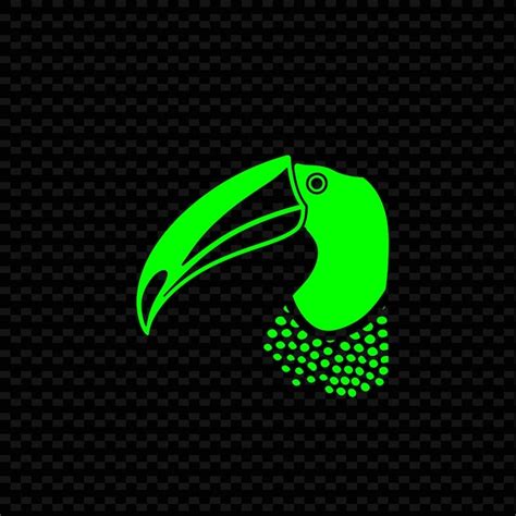 Premium Psd A Green Bird With A Fish In Its Beak