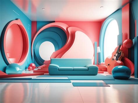 Premium Photo Abstract 3d Room A Dimensional Exploration